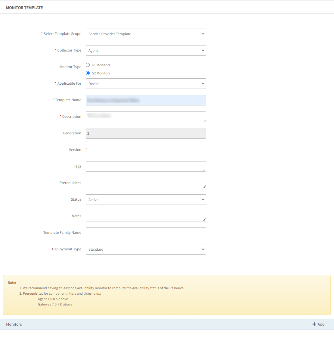 Component Filters | OpsRamp Documentation